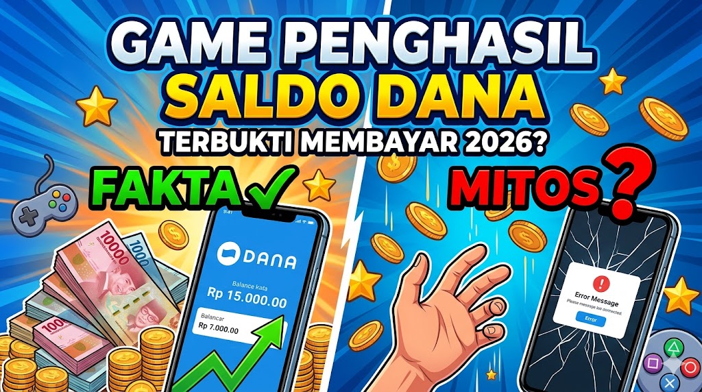 Game Penghasil Saldo DANA yang Terbukti Membayar 2026 — Fakta atau Mitos?