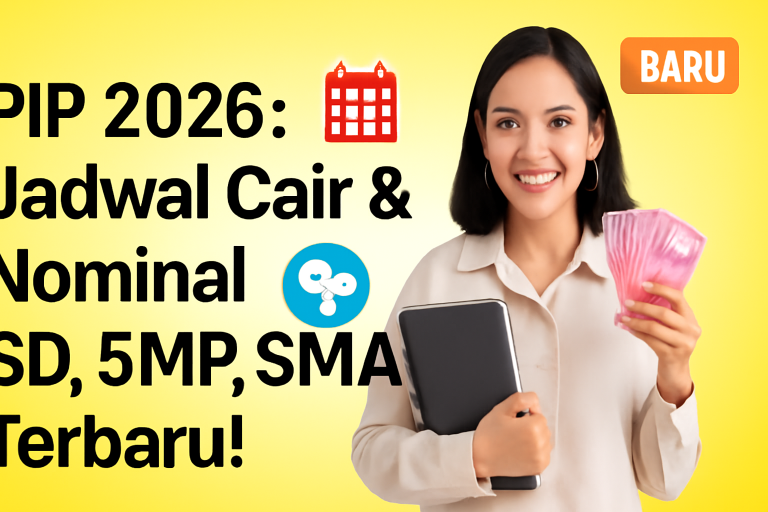 PIP 2026: Jadwal Cair & Nominal SD, SMP, SMA Terbaru!