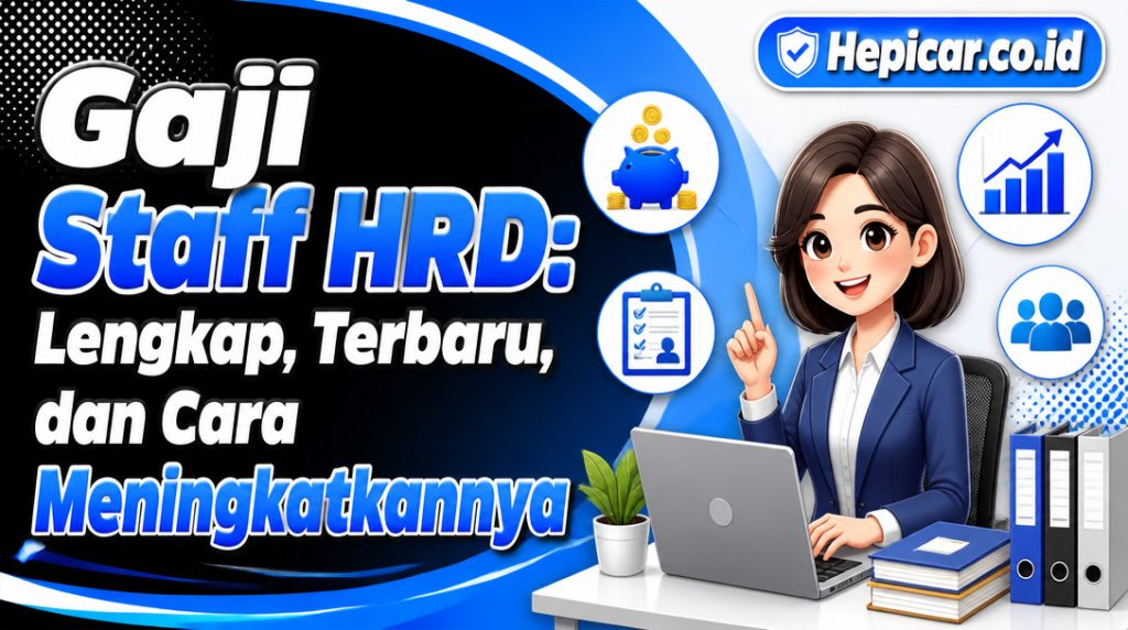 Gaji Staff HRD: Lengkap, Terbaru, dan Cara Meningkatkannya