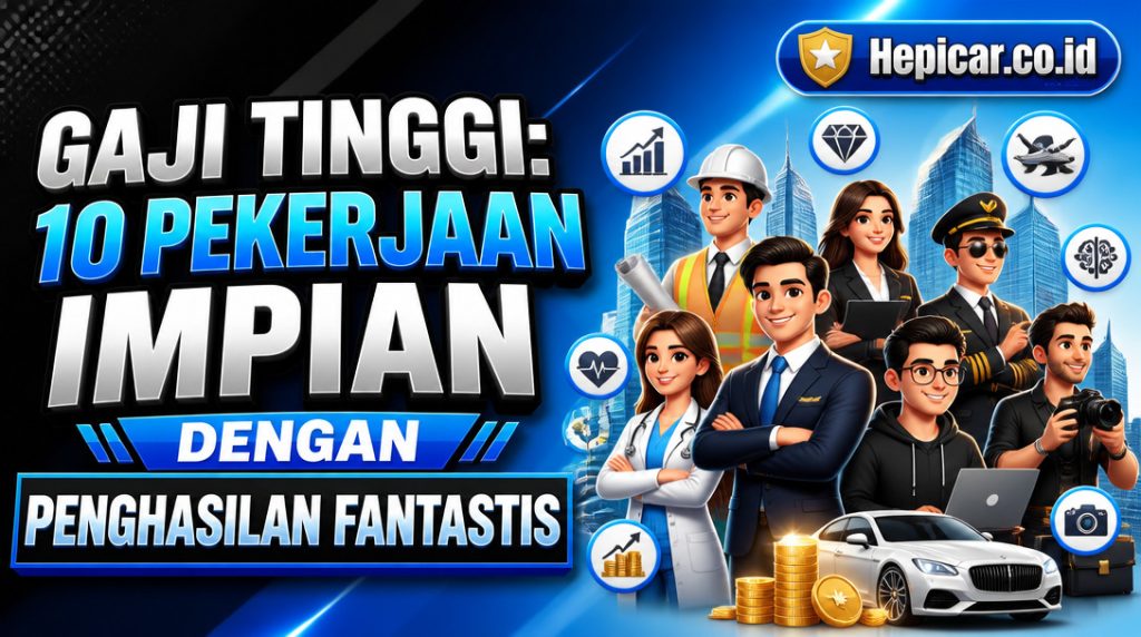 Gaji Tinggi: 10 Pekerjaan Impian dengan Penghasilan Fantastis