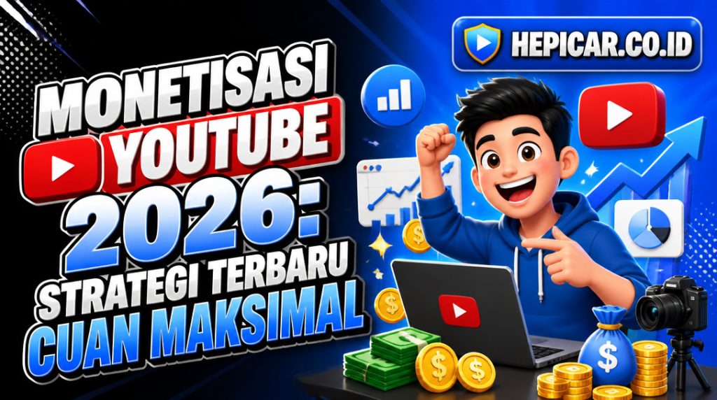 Monetisasi YouTube 2026: Strategi Terbaru Cuan Maksimal