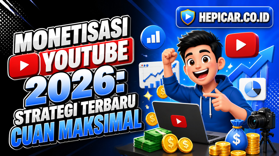 Monetisasi YouTube 2026: Strategi Terbaru Cuan Maksimal