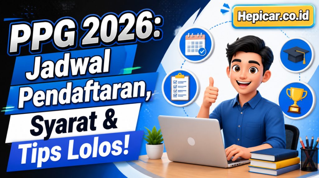 PPG 2026: Jadwal Pendaftaran, Syarat & Tips Lolos!