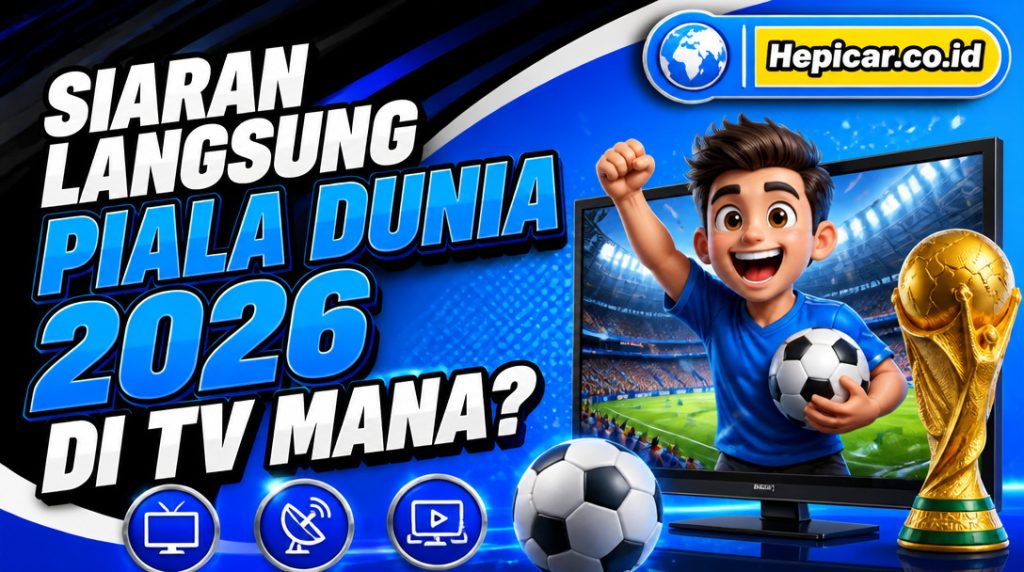 Siaran Langsung Piala Dunia 2026 di TV Mana?